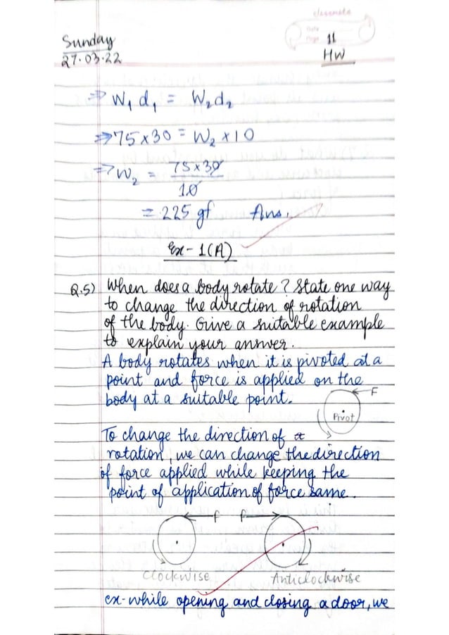 ICSE Physics Class X Handwritten Notes | PDF | Physics | Science