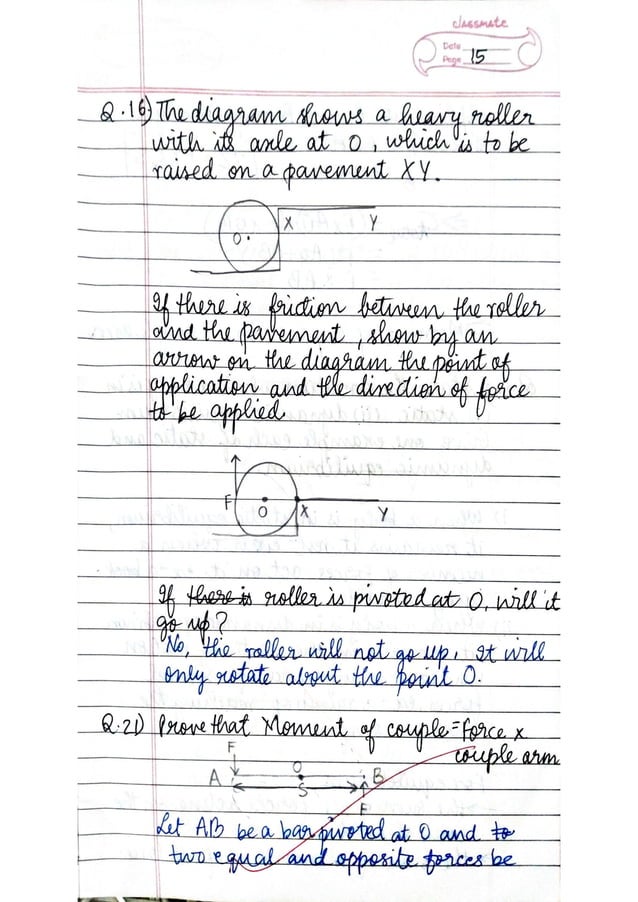 ICSE Physics Class X Handwritten Notes | PDF | Physics | Science