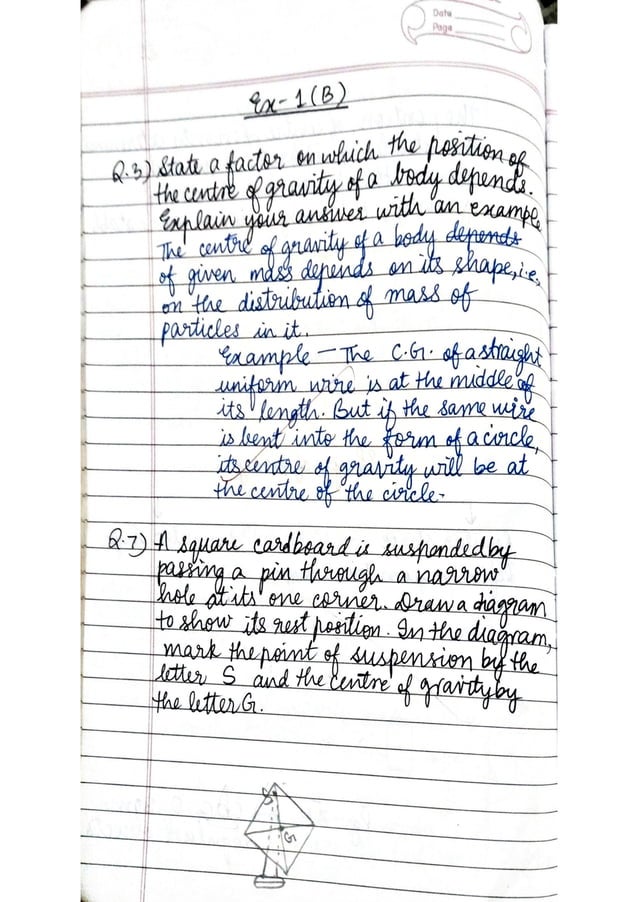 ICSE Physics Class X Handwritten Notes | PDF | Physics | Science