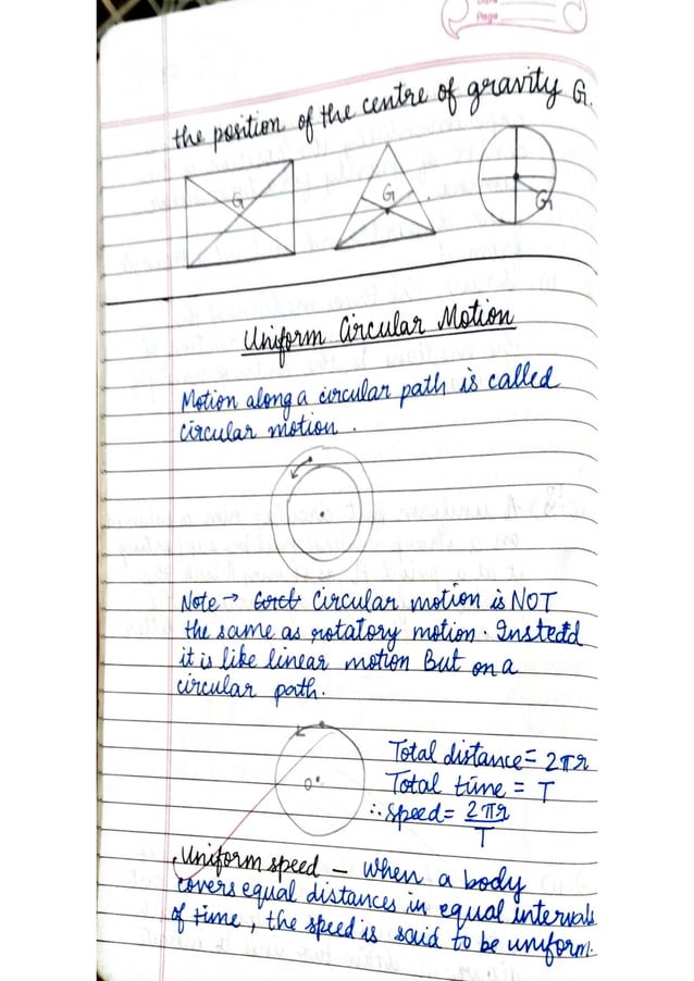 ICSE Physics Class X Handwritten Notes | PDF | Physics | Science