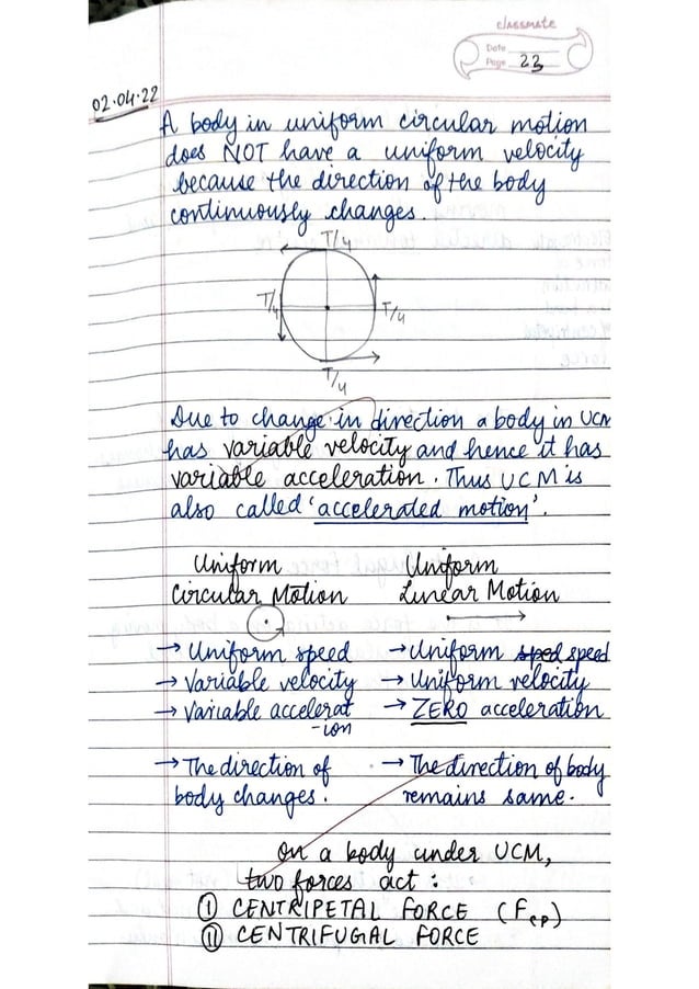 ICSE Physics Class X Handwritten Notes | PDF | Physics | Science