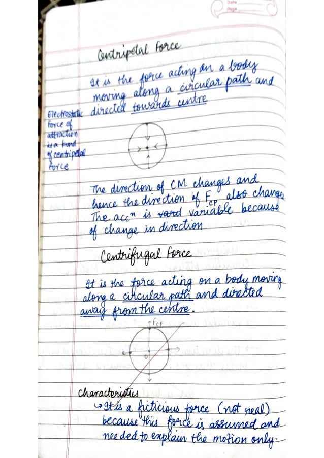 ICSE Physics Class X Handwritten Notes | PDF | Physics | Science