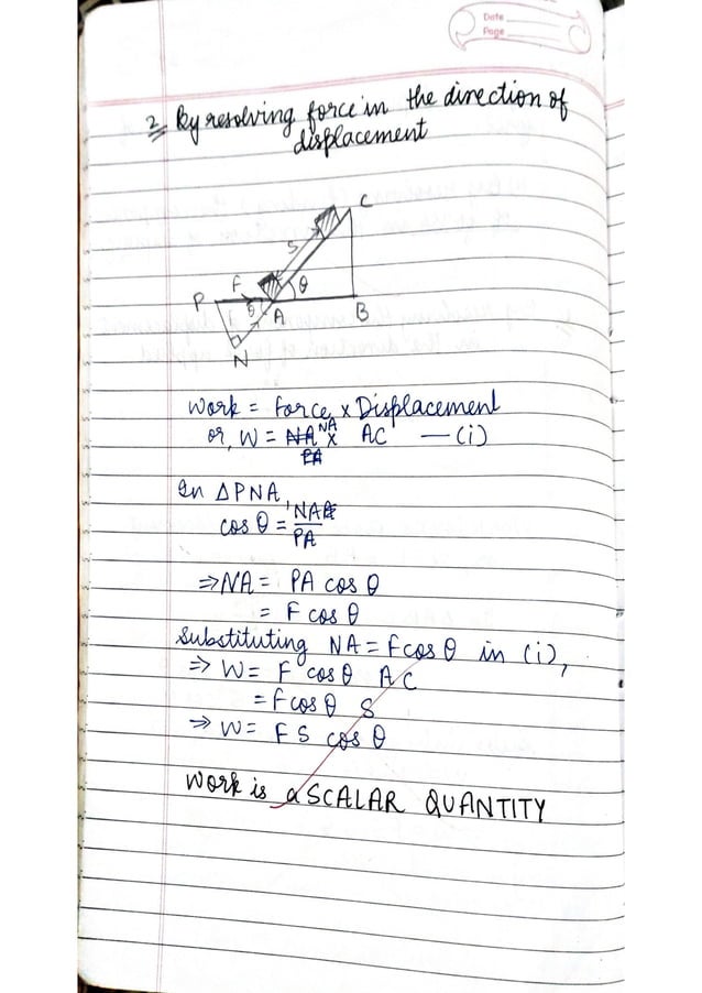 ICSE Physics Class X Handwritten Notes | PDF | Physics | Science