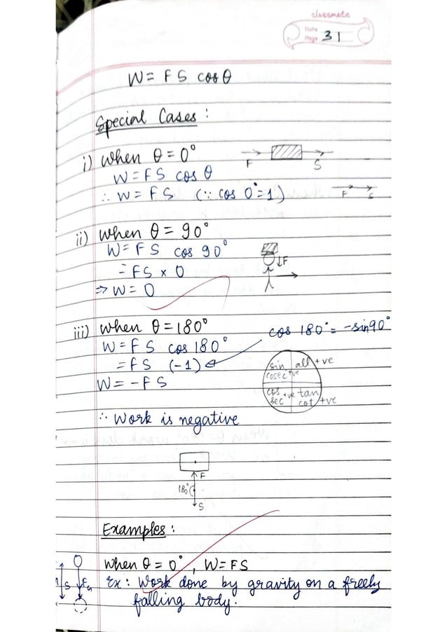 ICSE Physics Class X Handwritten Notes | PDF | Physics | Science