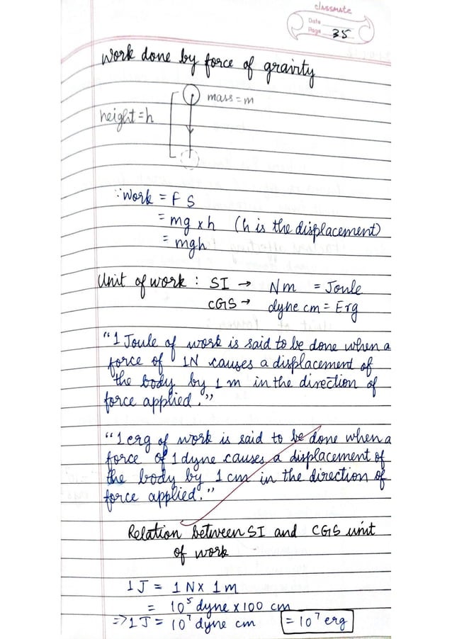 ICSE Physics Class X Handwritten Notes | PDF | Physics | Science