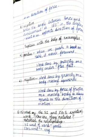 ICSE Physics Class X Handwritten Notes | PDF