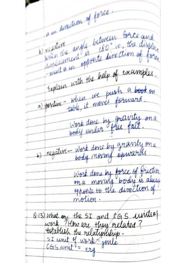 ICSE Physics Class X Handwritten Notes | PDF | Physics | Science