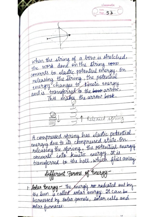 ICSE Physics Class X Handwritten Notes | PDF