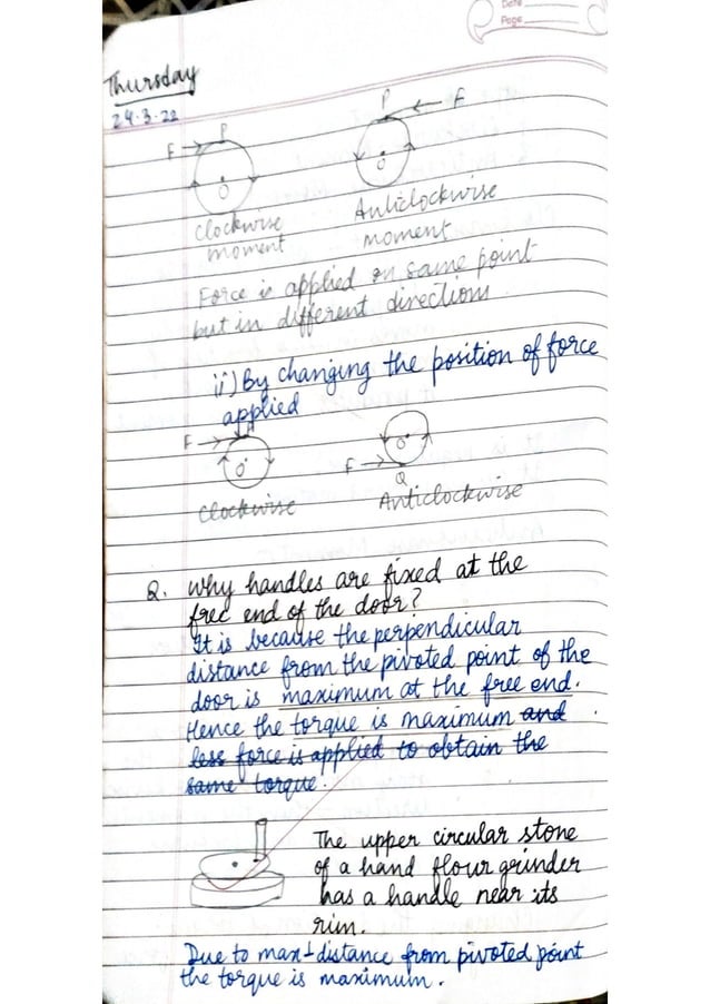 ICSE Physics Class X Handwritten Notes | PDF | Physics | Science