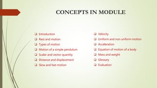 force and pressure : motion | PPTX