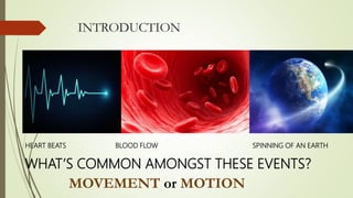 force and pressure : motion | PPTX