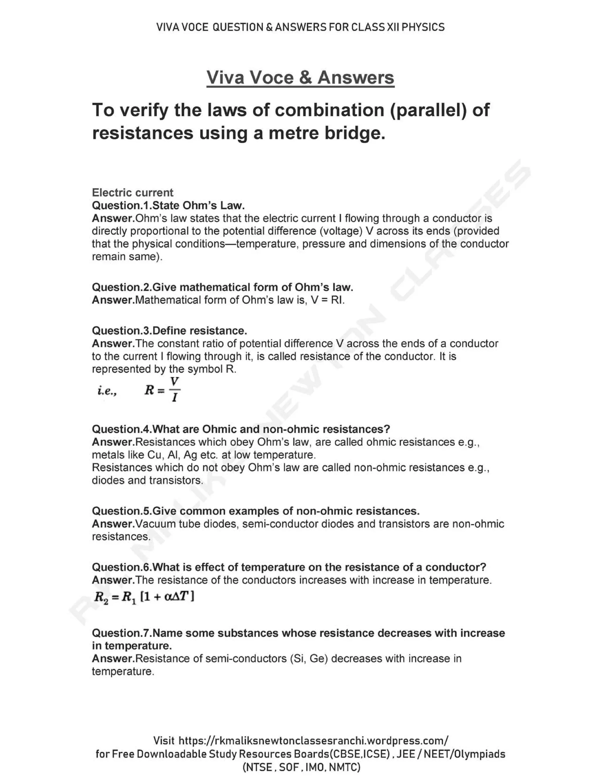 Physics Class XII Viva Voce .pdf
