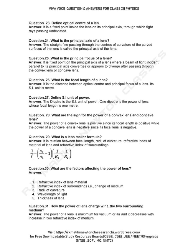 Physics Class XII Viva Voce .pdf