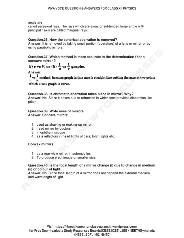 Physics Class XII Viva Voce .pdf