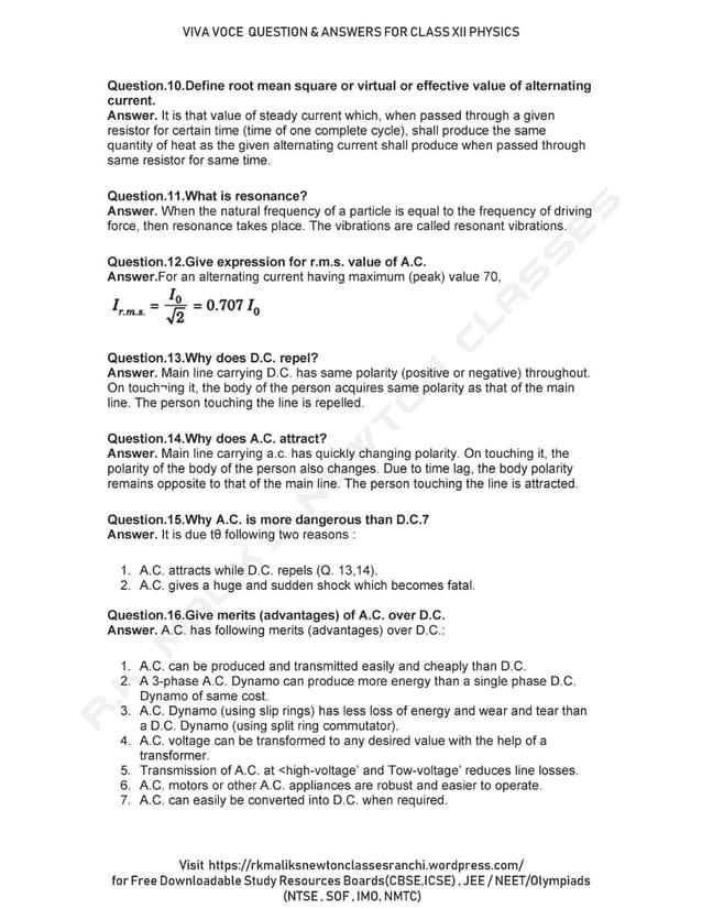 Physics Class XII Viva Voce .pdf