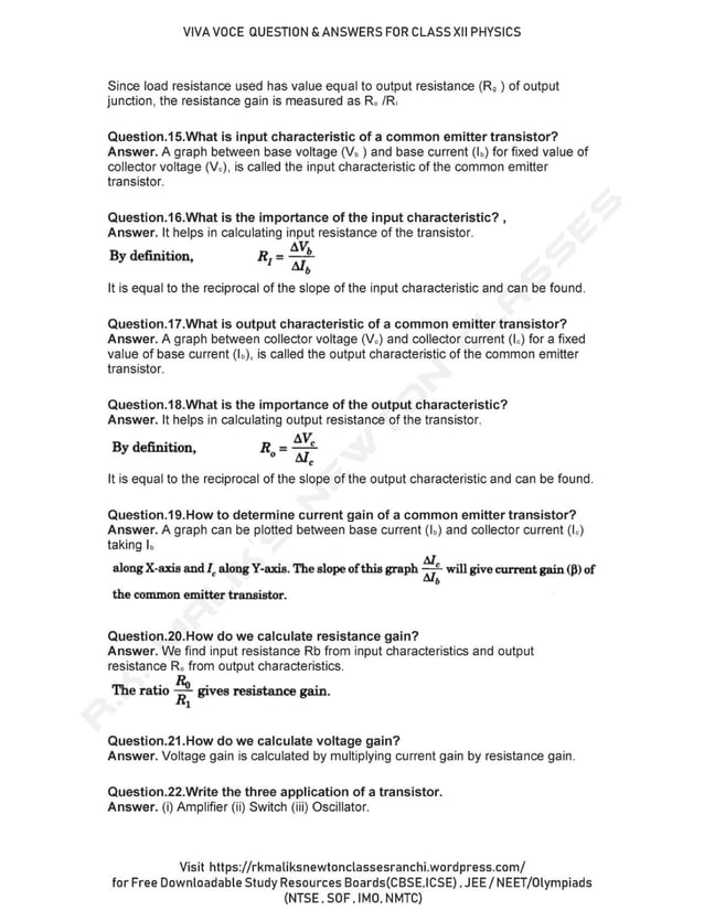 Physics Class XII Viva Voce .pdf