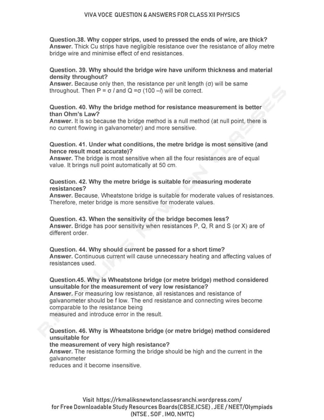 Physics Class XII Viva Voce .pdf