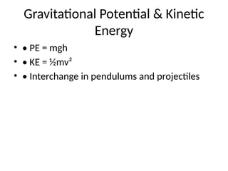 Physics_Concepts_Presentation conceptspptx | PPT