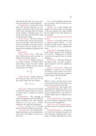 Physics dictionary for CBSE, ISCE, Class X Students by Arun Umrao | PDF