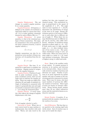 Physics dictionary for CBSE, ISCE, Class X Students by Arun Umrao | PDF