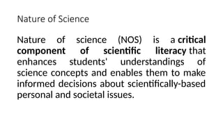 PHYSICS EDUCATION - NATURE OF SCIENCE.pptx