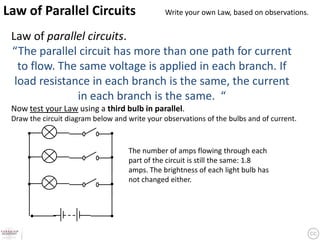 Current Electricity Presentation | PPTX | Chemistry | Science
