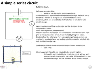Current Electricity Presentation | PPTX | Chemistry | Science