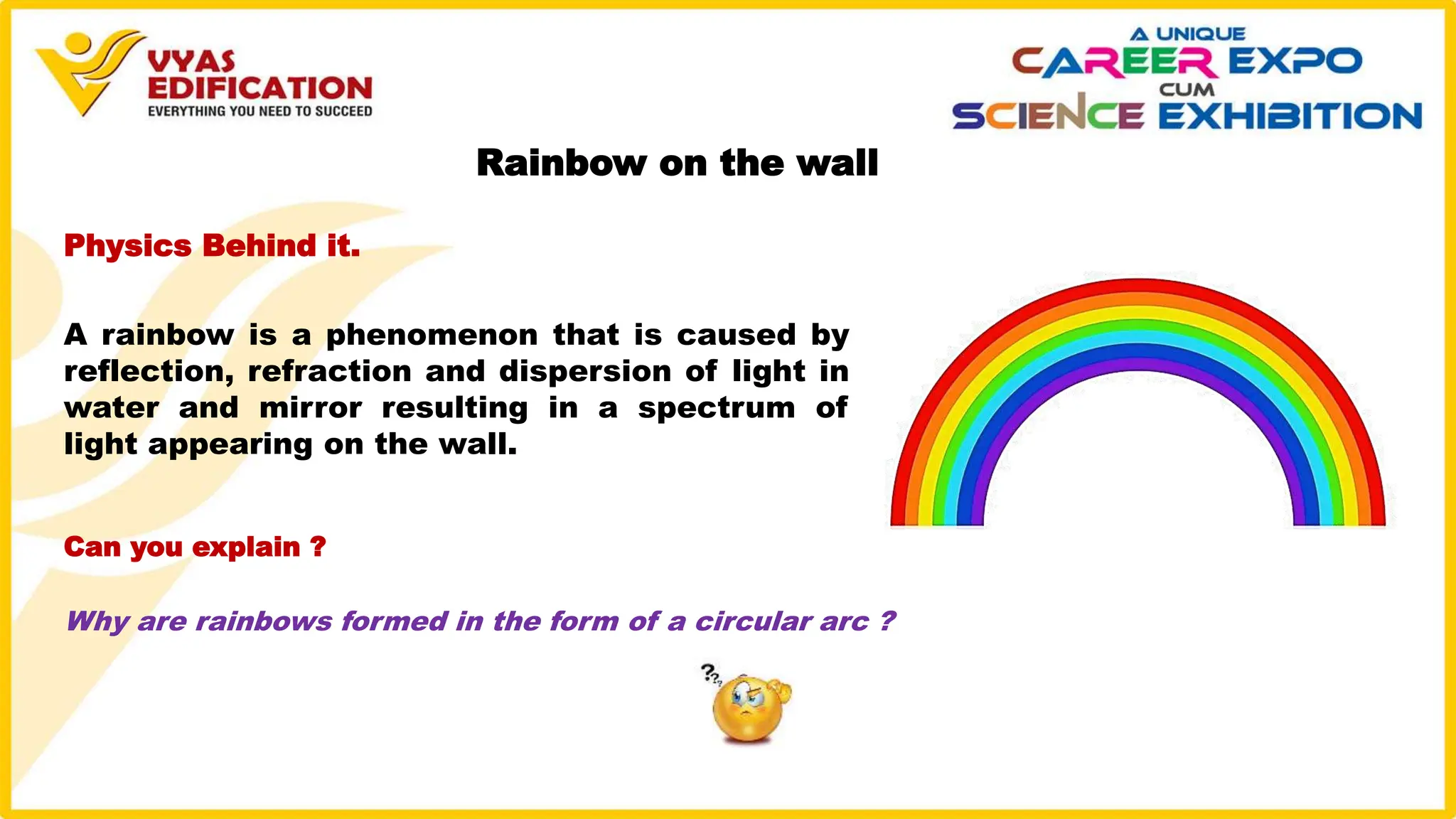 Physics experiment shows rainbow by teacher.pptx