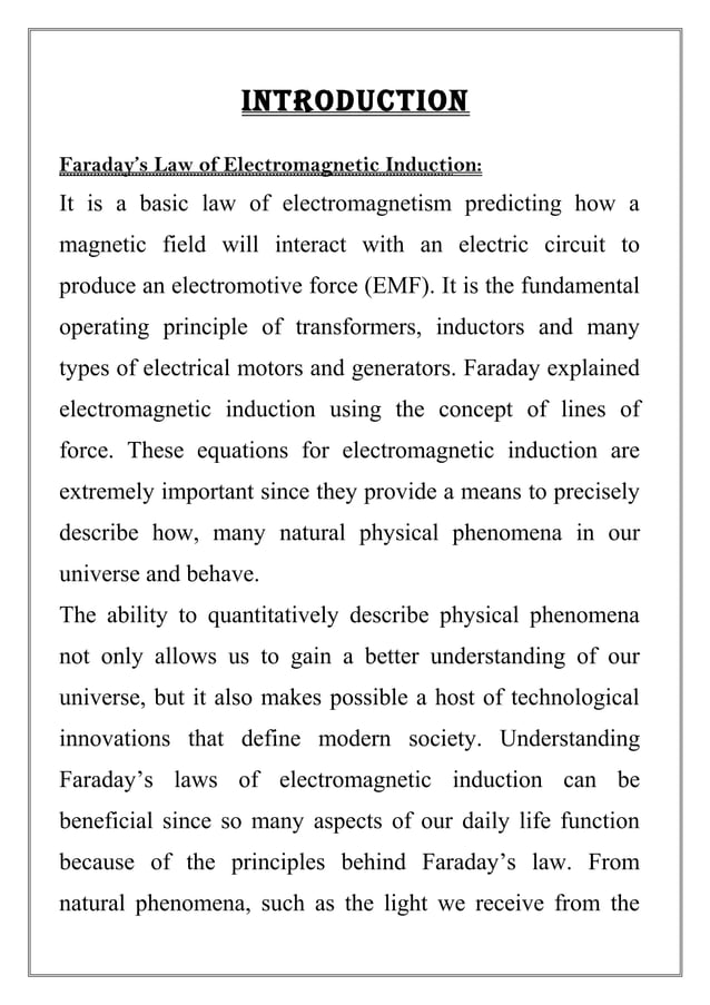 Physics project file on emi | DOC