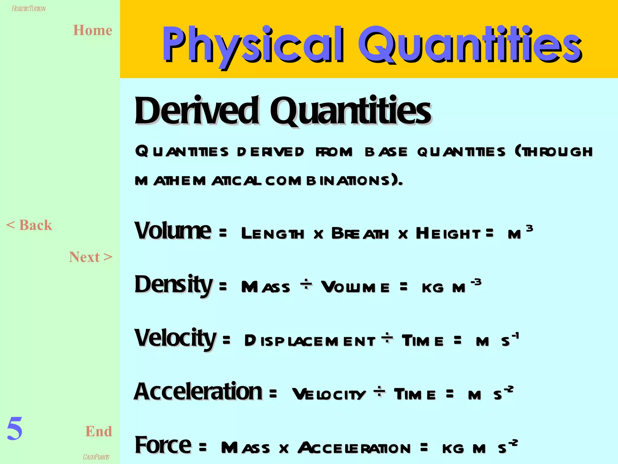 Physics form 4 chapter1 slides | PPS