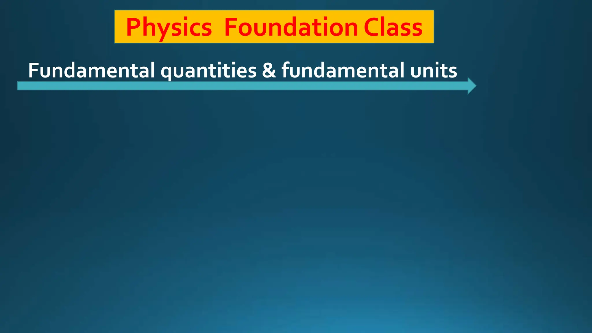 physics foundation FOR CLASS 9 ,1O ,11 AND 12.pptx
