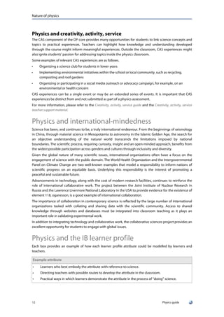 Physics Guide 2025 - English Exams for the IB | PDF