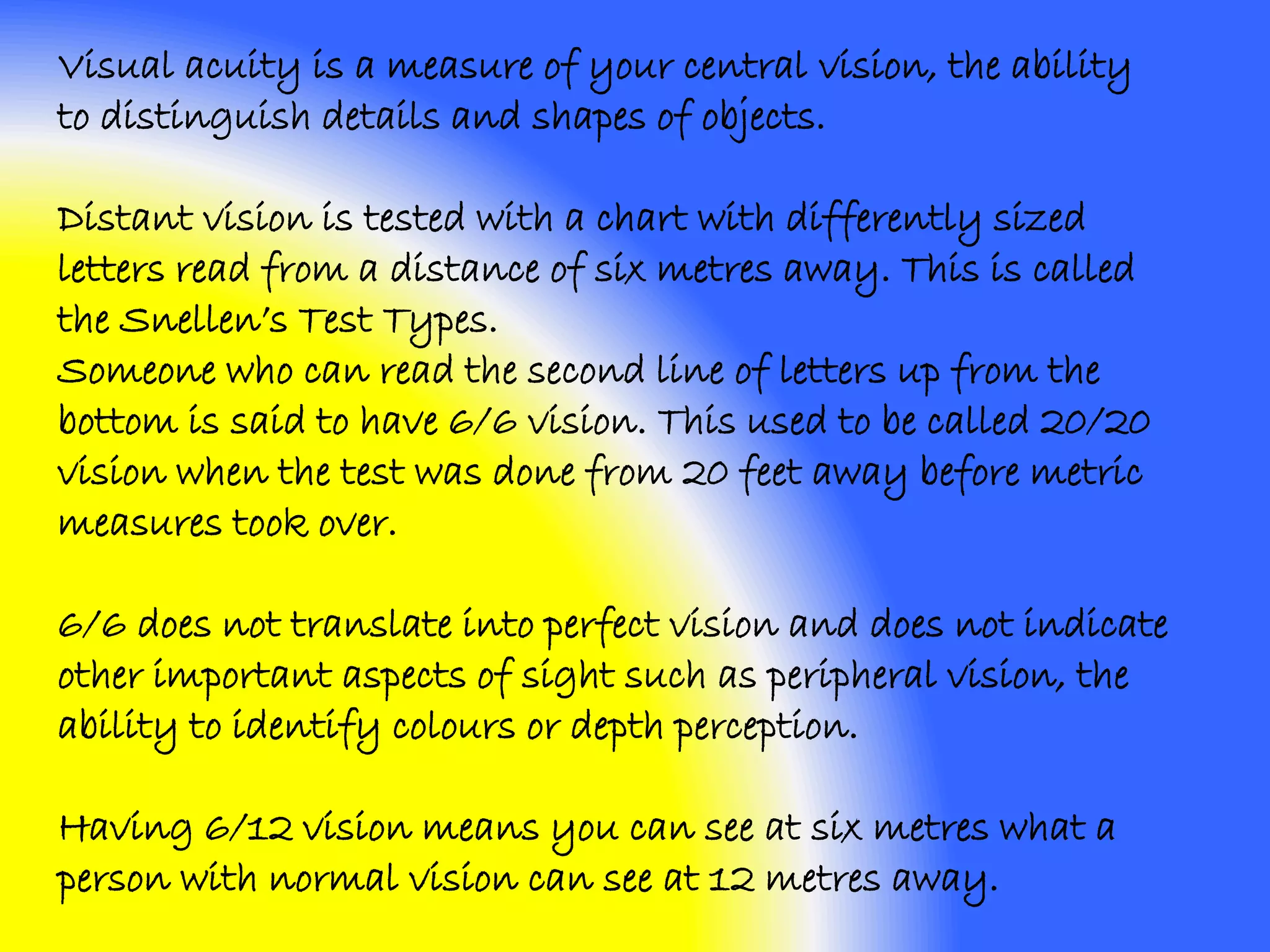 Dietary habits for 6/6 vision | PPTX