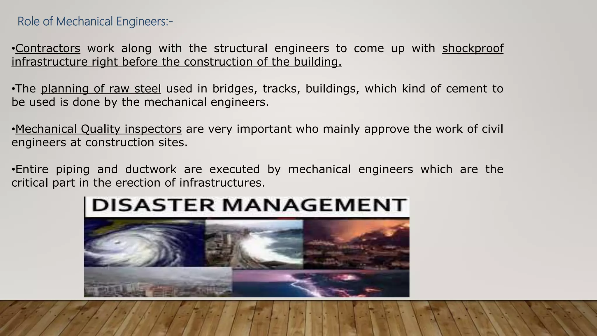 ROLE OF ENGINEERS IN DISASTER MANAGEMENT | PPTX
