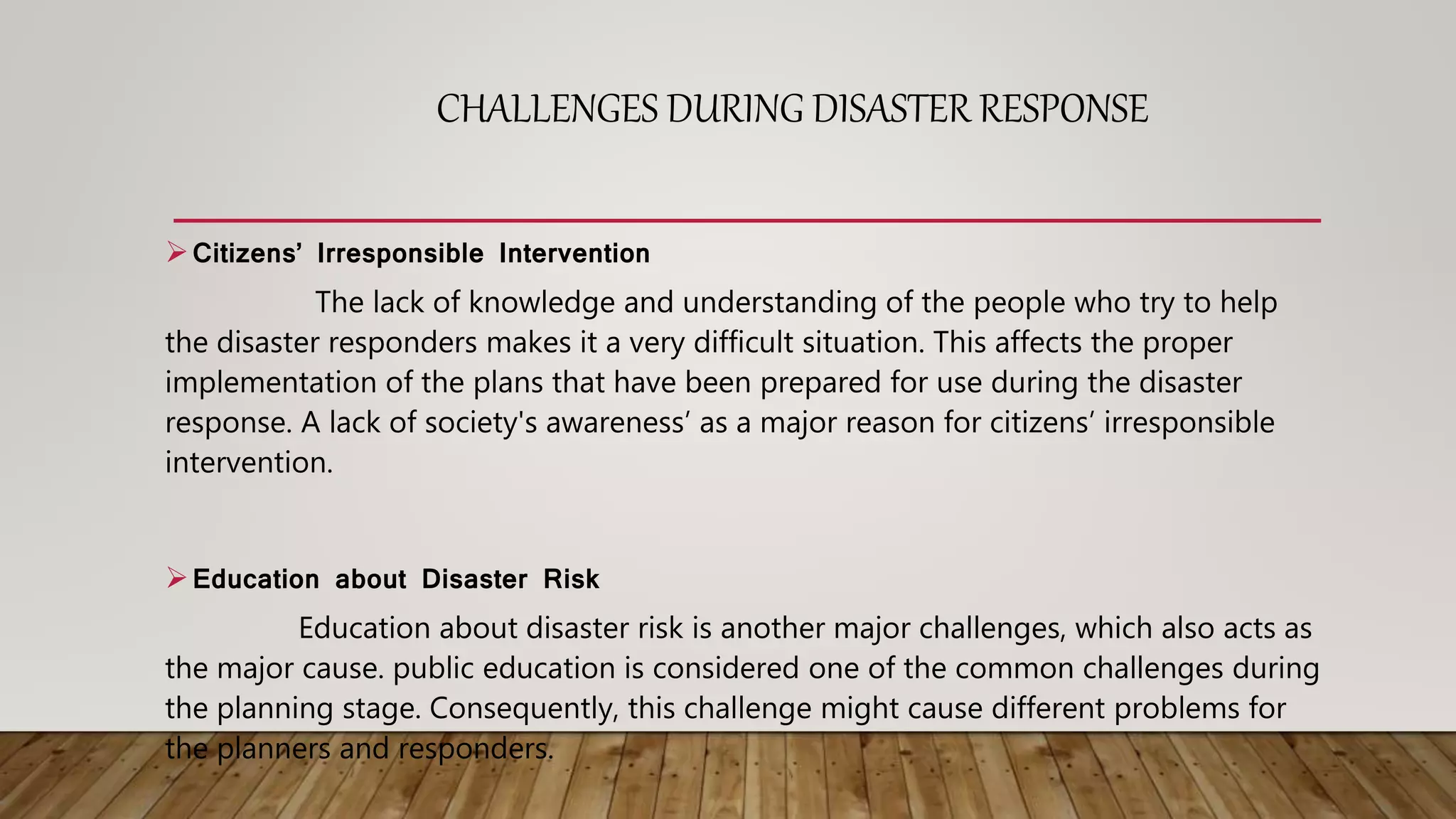 ROLE OF ENGINEERS IN DISASTER MANAGEMENT | PPTX