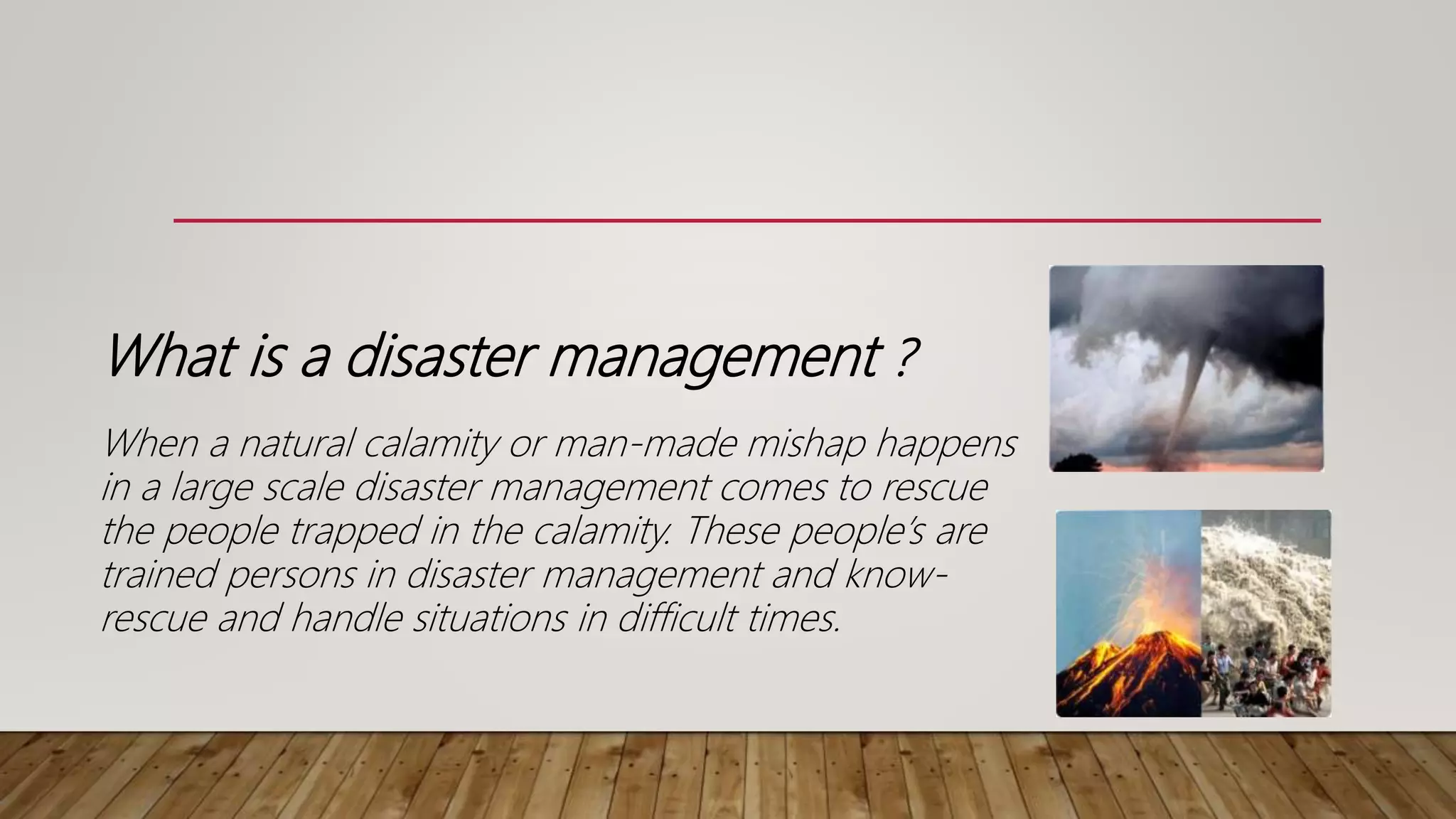 ROLE OF ENGINEERS IN DISASTER MANAGEMENT | PPTX