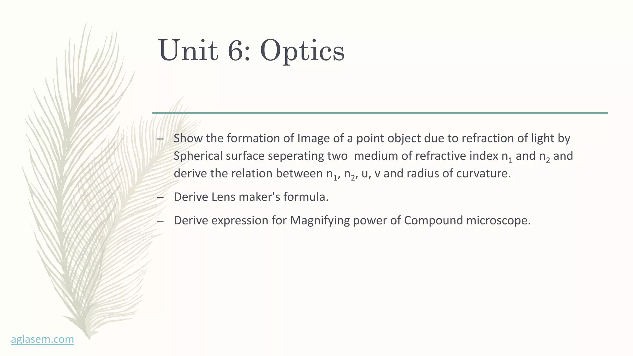 Physics Important Derivation for Class 12 - Important Physics ...