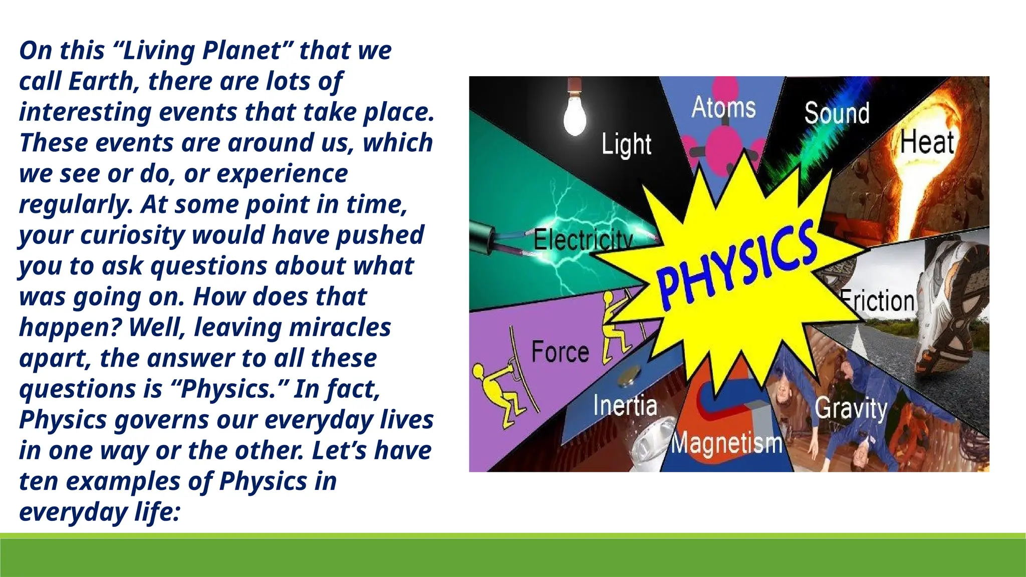 physics in everyday life.EE SEMINAR PPT (1).pptx
