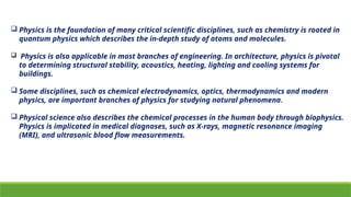 physics in everyday life.EE SEMINAR PPT (1).pptx