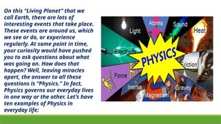 physics in everyday life.EE SEMINAR PPT (1).pptx