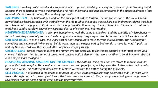 physics in everyday life.EE SEMINAR PPT (1).pptx