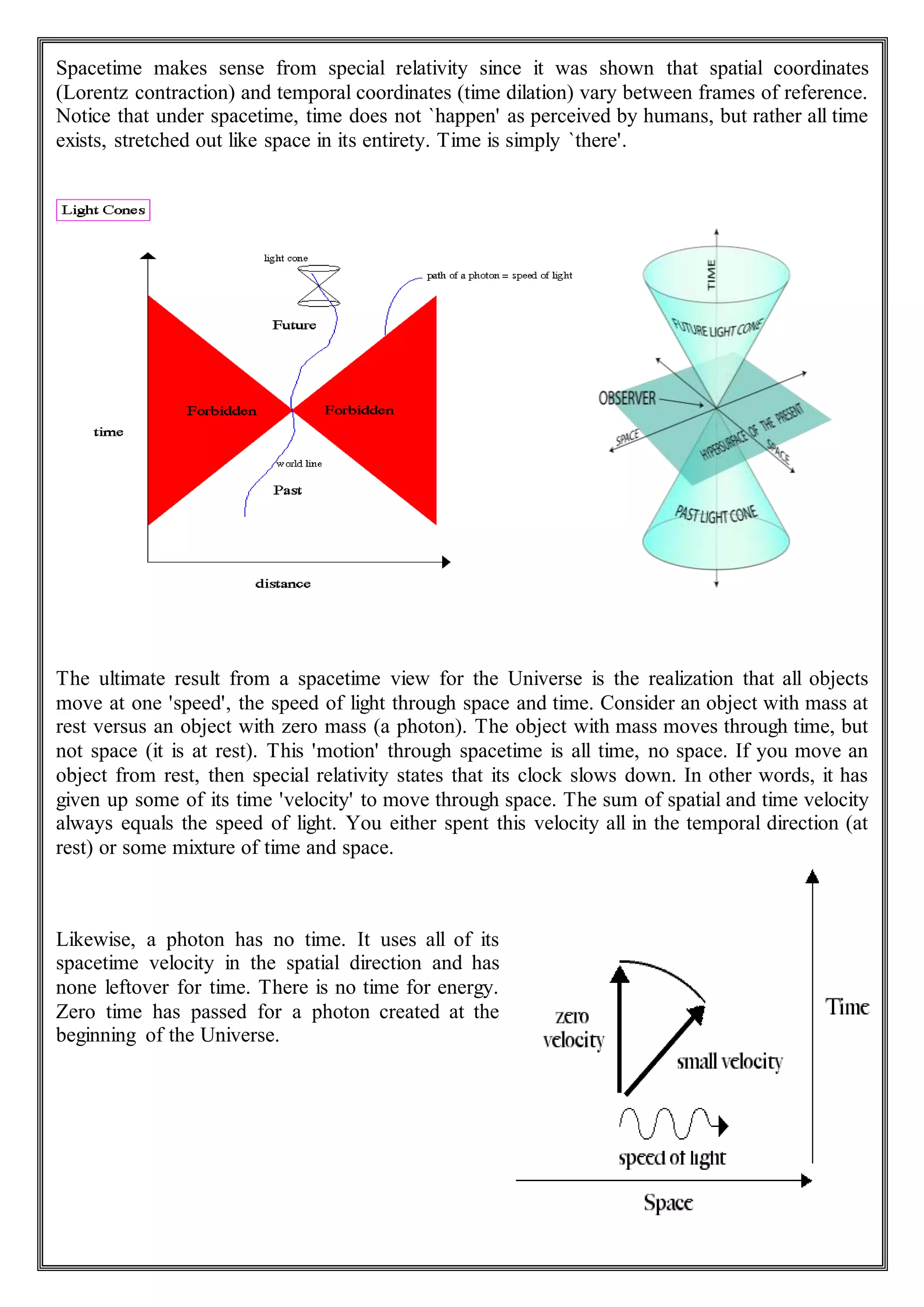 PHYSICS INVESTIGATORY PROJECT ON THEORY OF RELATIVITY HYPOTHESIS AND CONCLUSIONS FOR CLASS 12 ...