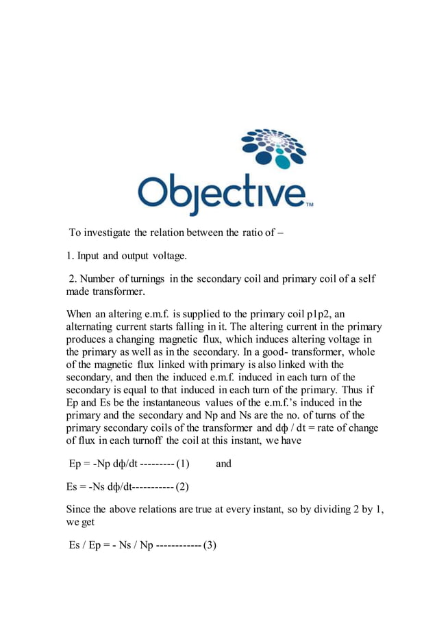 Physics investigatory | DOCX | Physics | Science