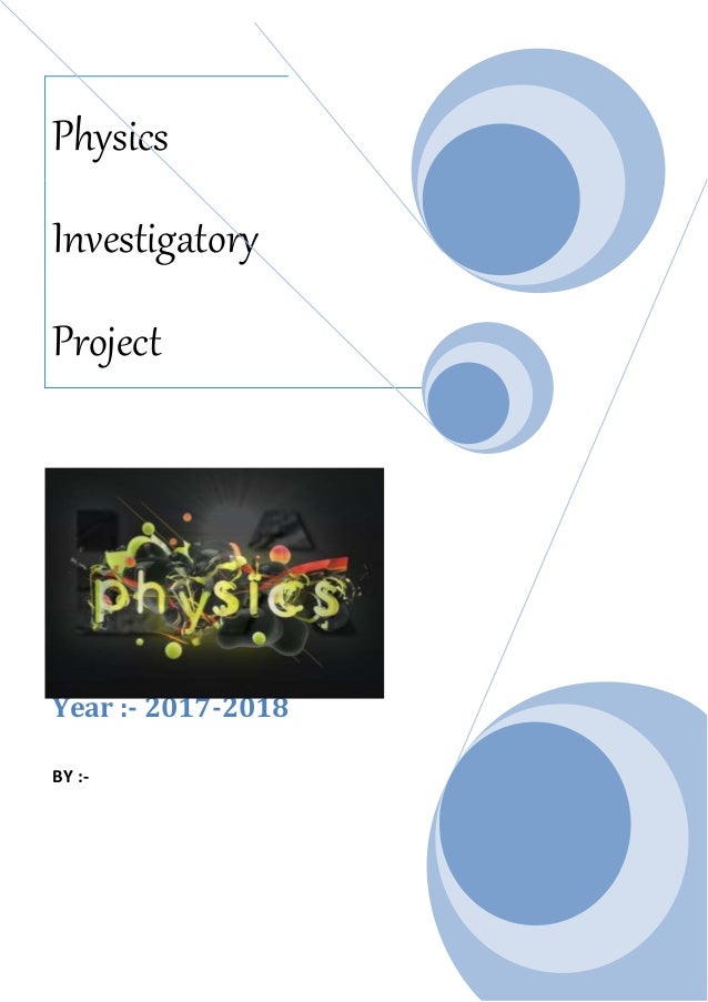 Physics investigatory copy