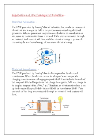 Physics Investigatory - Electromagnetic Induction. CLASS XII | PDF