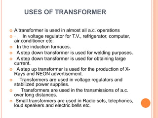 Physics investigatory board project ON TRANSFORMER | PPTX