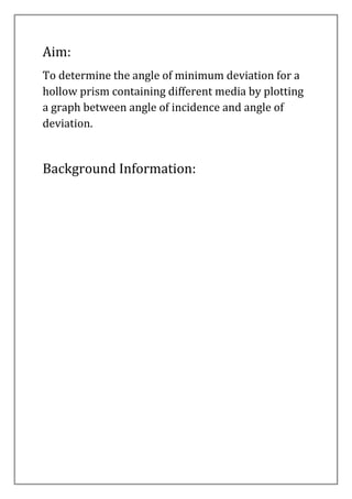 Physics investigatory project | DOCX