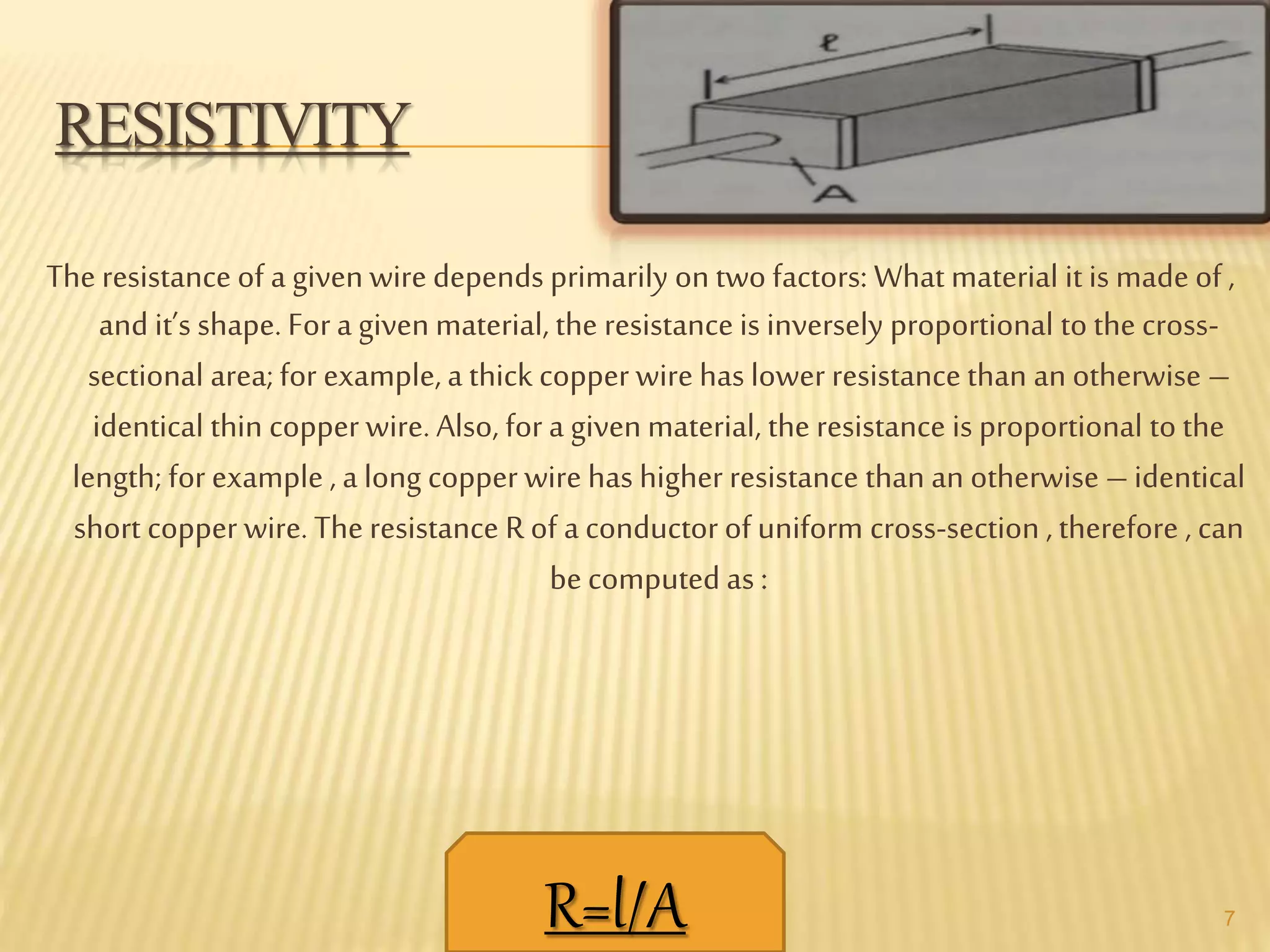 Physics investigatory project on Ohm's Law | PPTX