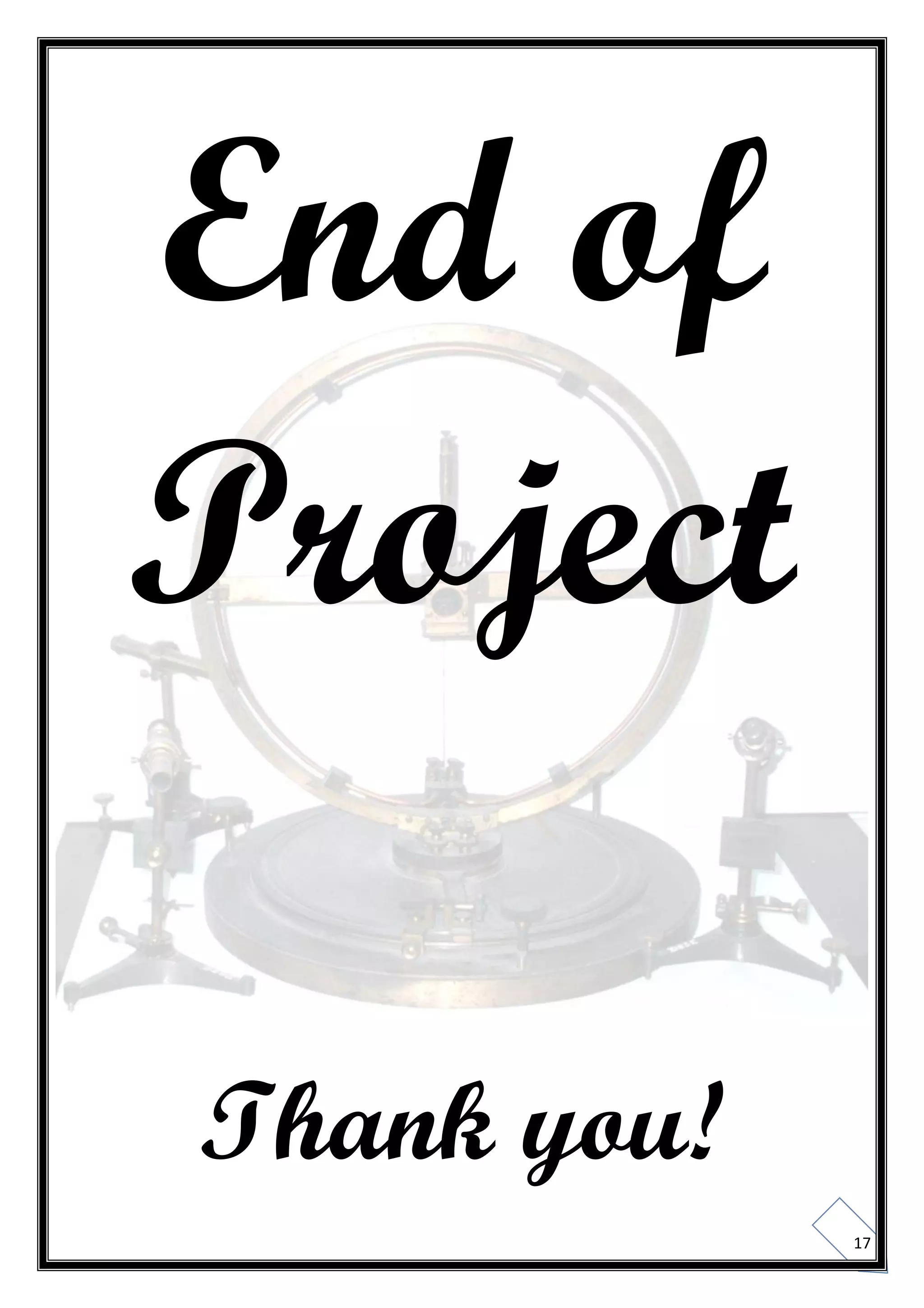 Physics Investigatory Project - Class 12 - Tangent Galvanometer | PDF