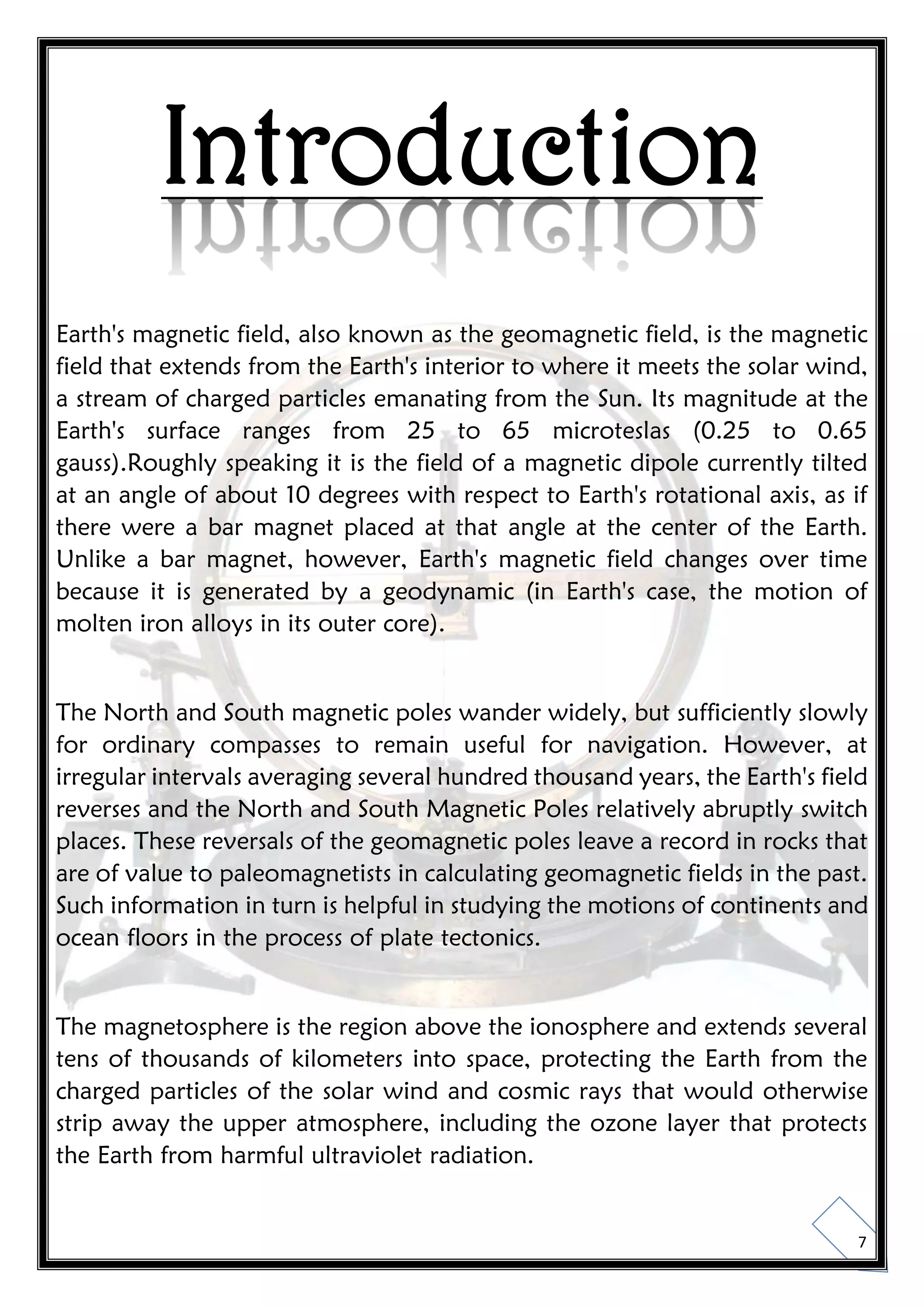 Physics Investigatory Project - Class 12 - Tangent Galvanometer | PDF